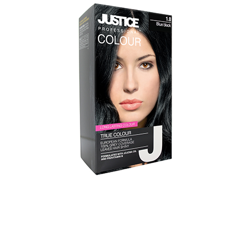 Blue Black Hair Dye Box